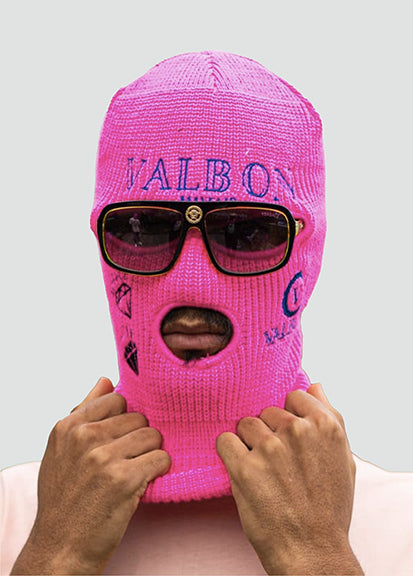 Pink Ski Mask
